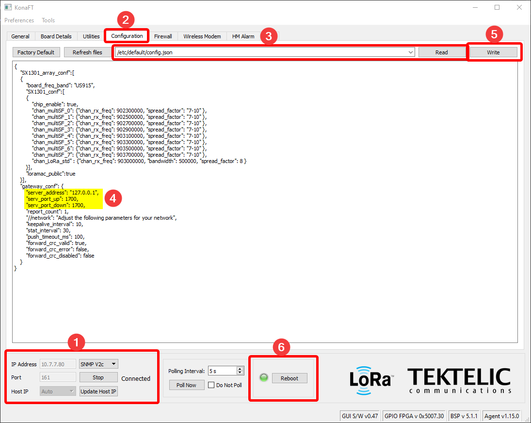 Connecting Kona Gateways to 3rd-party Network Servers